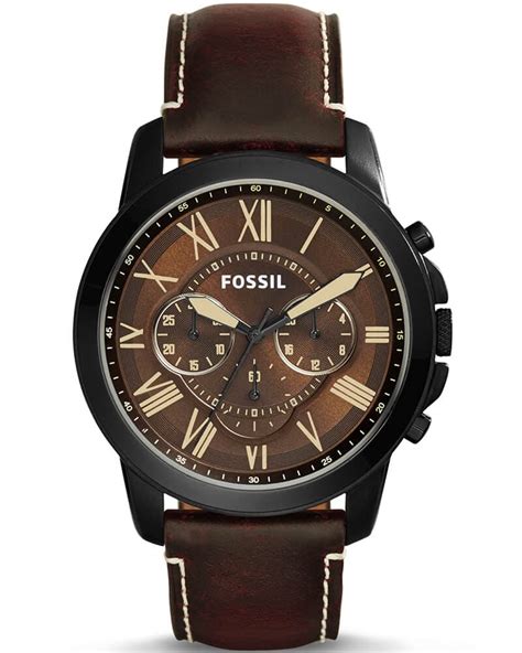 Наручные часы Fossil Grant Fs5088 — купить в интернет магазине по цене 12350 рублей