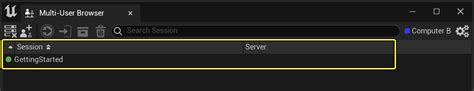 Getting Started with Multi-User Editing in Unreal Engine