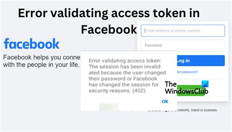 Error Validating Access Token In Facebook