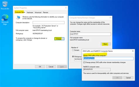 set up windows dns dynamic updates