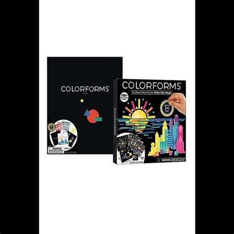 Colorforms Accents Colorforms Original Classic Set 7th Anniversary