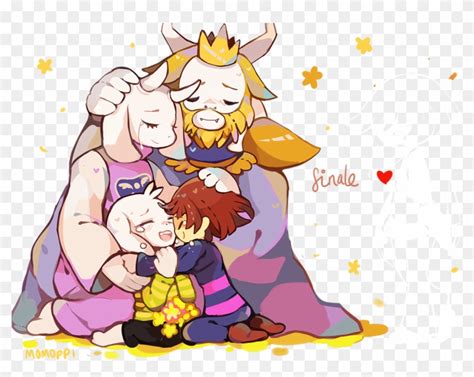 Danbooru Donmai Us Posts Undertale Toriel And Asgore And Asriel HD Png