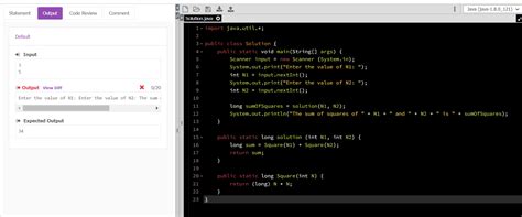 Solved Calculate Sum Of Squares Of Two Numbers Given Two
