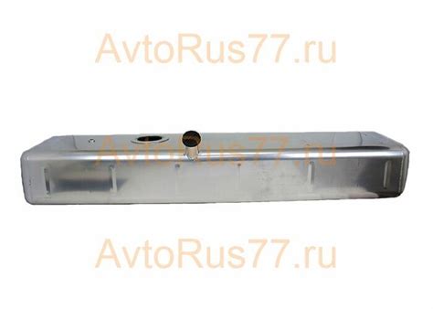 Бак топливный на Газель 3302 метал.(140л) удлин.база инж. (под хром)