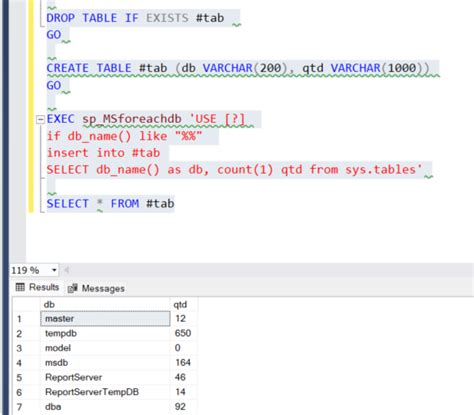 Como Executar Um Script Em Todos Bancos De Dados De Uma Instância Sql