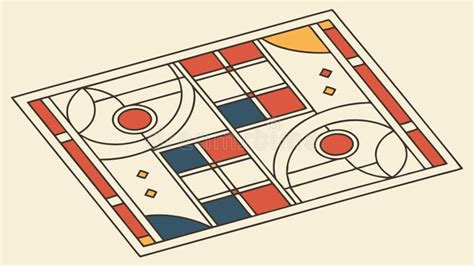 Floor Tiles Pattern Geometric Design And Architectural Surface Texture Vector Design