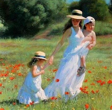 El Arte Es Su Máxima Expresión Pinturas De Mujeres Con Niños
