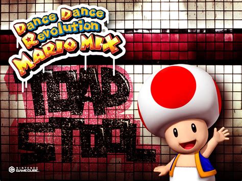 Dance Dance Revolution Mario Mix Toad Wallpaper 6040355 Fanpop