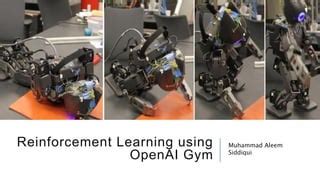 Reinforcement Learning Using OpenAI Gym PDF Artificial Intelligence Technology Computing