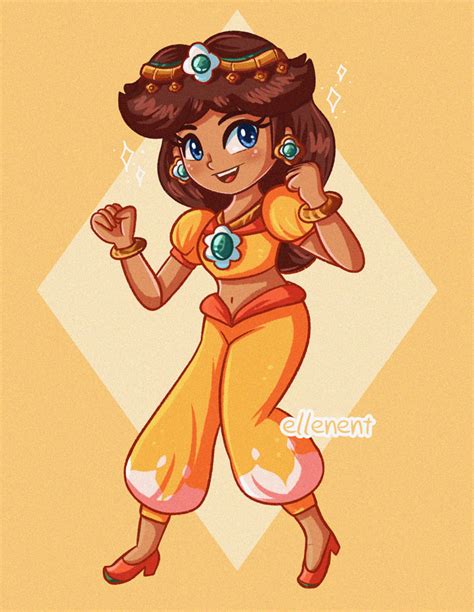 Mario Kart World Oasis Princess Daisy By Ellenent On Deviantart