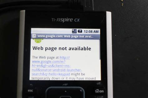 découvrez android sur une calculatrice texas instruments