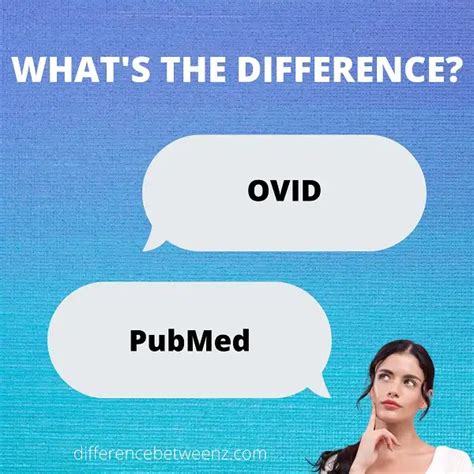 Difference Between OVID And PubMed Difference Betweenz