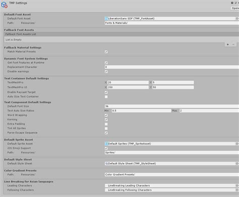 Textmesh Pro Font Asset Creation Games Und Lyrik Textmesh Pro