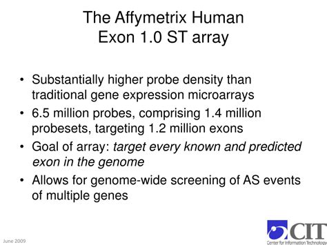 Ppt Detecting Alternative Splicing Using The Human Affymetrix Exon Array 10 Powerpoint