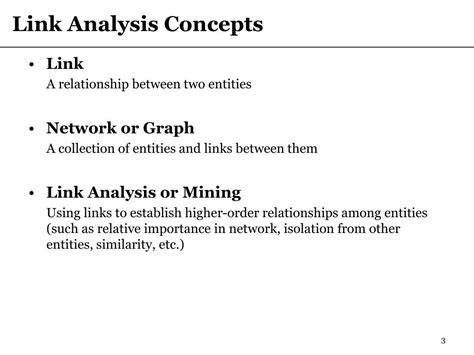 PPT Link Analysis PowerPoint Presentation Free Download ID