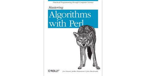 Mastering Algorithms With Perl Book