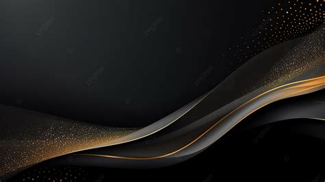 Gold And Black Overlapping Layers A Dynamic Abstract Background With