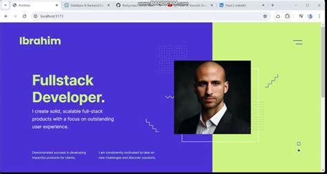 [video] ibrahim el refaee on linkedin 100daysofcode day44 webdev