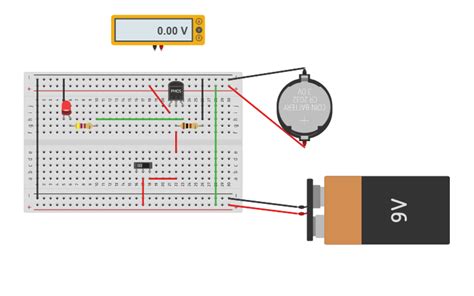 Circuit Design şarj Devresi Tinkercad