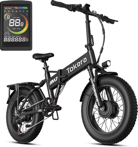 Folding Electric Bike For Adults 2000w Dual Peak Motor 20inch Fat