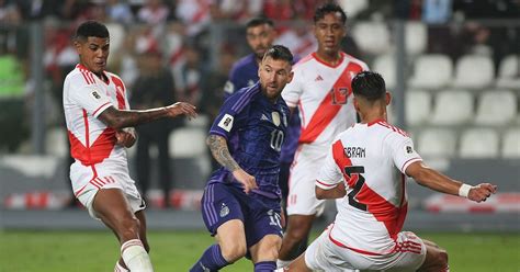 El Tercer Gol De Lionel Messi Que Fue Anulado Por El Var En Perú Vs