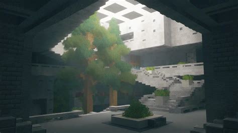Minecraft Architecture Tree Room