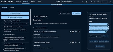 cydarm playbook basics
