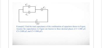 Answered Lo Example Find The Total Capacitance Bartleby