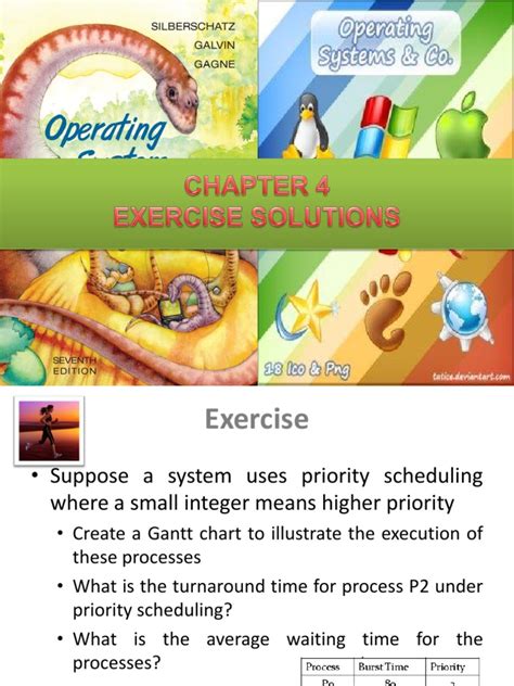 Csc520 Chapter 4 Exercise Solutions Pdf Scheduling Computing Mathematical Problem Solving