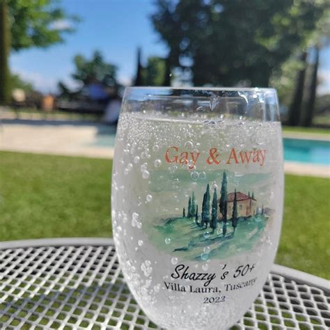 Custom Wine Glasses With Logo Etsy