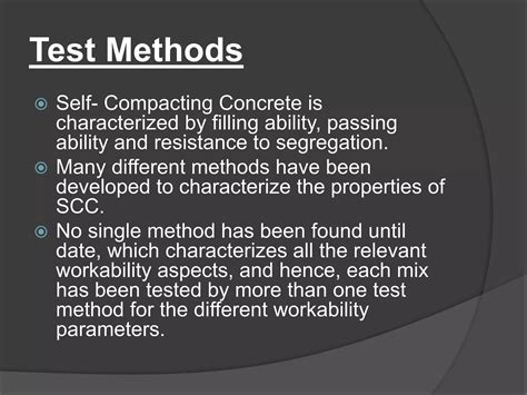 Self Compacting Concrete Pptx