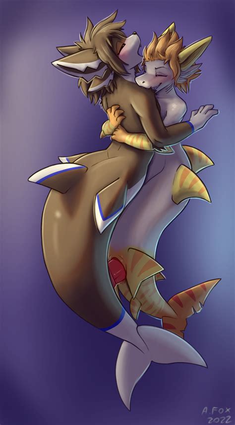 Rule 34 Absurd Res Albafox Andromorph Animal Genitalia Anthro Blush