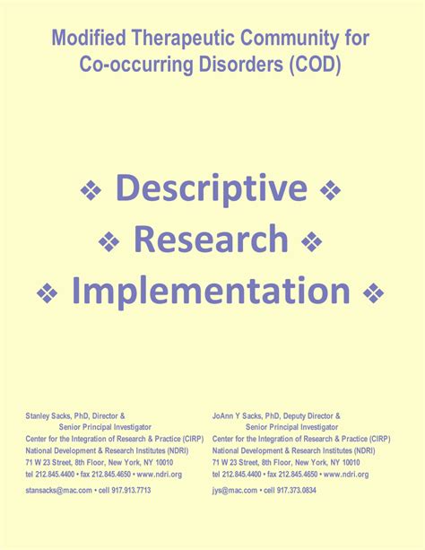 Pdf Aandb Modified Tc Description And Research