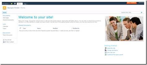 creating your first web application and site collection in sharepoint