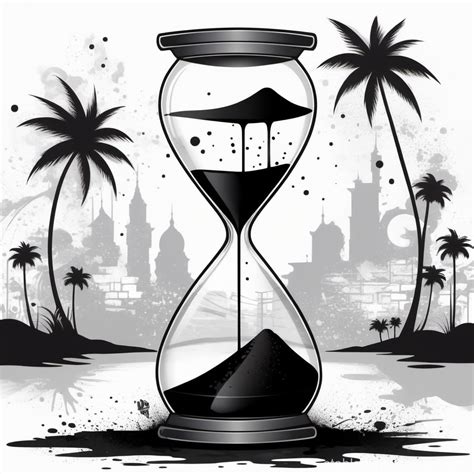 Black Sand Hourglass Stable Diffusion Online