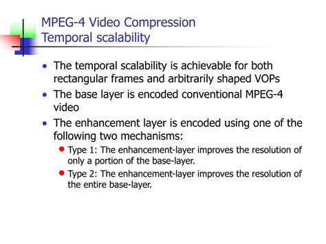 ppt innovative mpeg 4 video compression technology powerpoint