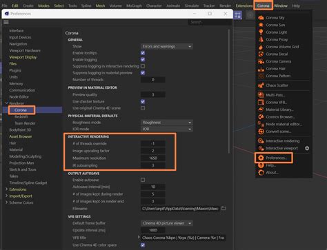 How To Use Interactive Rendering In Corona For Cinema 4D Chaos Help