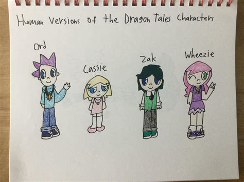 Human Versions Of The Dragon Tales Characters By Draculauralove29 On