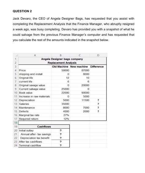 Solved Excel Instructions Complete Each Question In MS Chegg Com