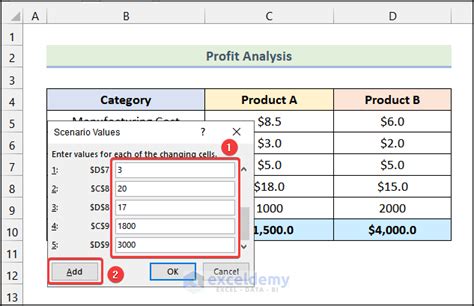 How To Create A Scenario Summary Report In Excel Easy Methods