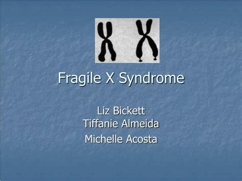 PPT Fragile X Syndrome PowerPoint Presentation Free Download ID 4319720