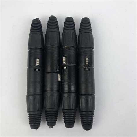 X Male X Female Black Neutrik NC MXX NC FXX Pin XLR Mic Cable Lot Of EBay