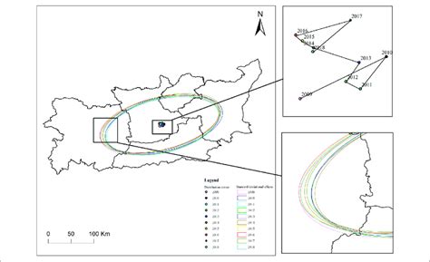 The Evolution Of A Spatial Distribution Pattern On The River Basin Download Scientific
