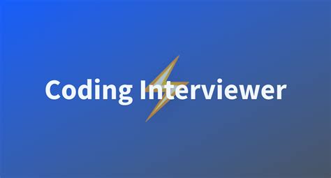 Coding Interviewer A Hugging Face Space By Dukemsec