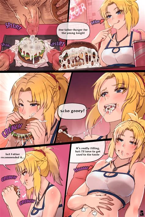 Rule 34 5 Fingers Blonde Hair Burger Comic Cum Cum In Mouth Cum On