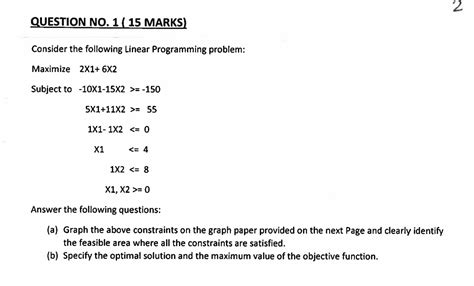 solved question no 1 15 marks consider the following