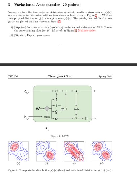 Solved Variational Autoencoder Points Assume We Chegg