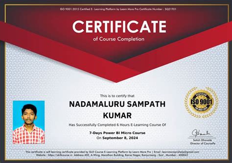 Sampath Kumar On Linkedin Powerbi Datavisualization Learningjourney Skillcourse