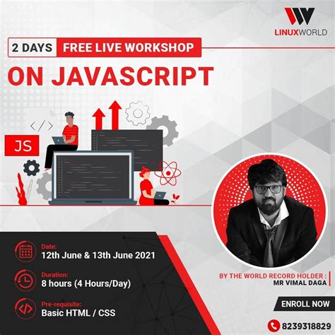 Javascript Workshop On 12th And 13th Of June 2021 A 2 Day By