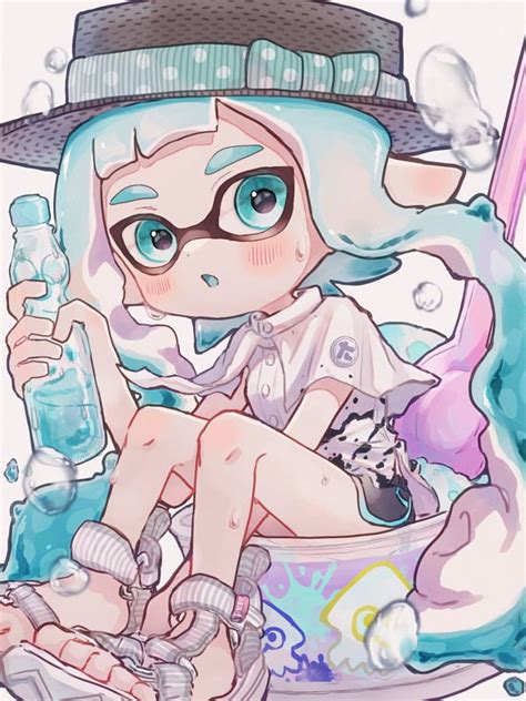 Inkling Splatoon Image By Teba Illust Zerochan Anime Image